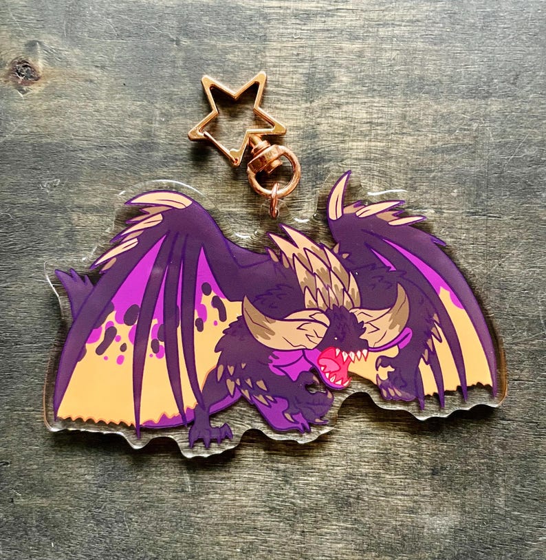 Monster Hunter World and Rise 3-4 Inch Charms (series 1) - Etsy