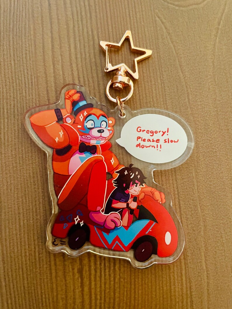 Freddy and Gregory 3 Inch Charm - Etsy