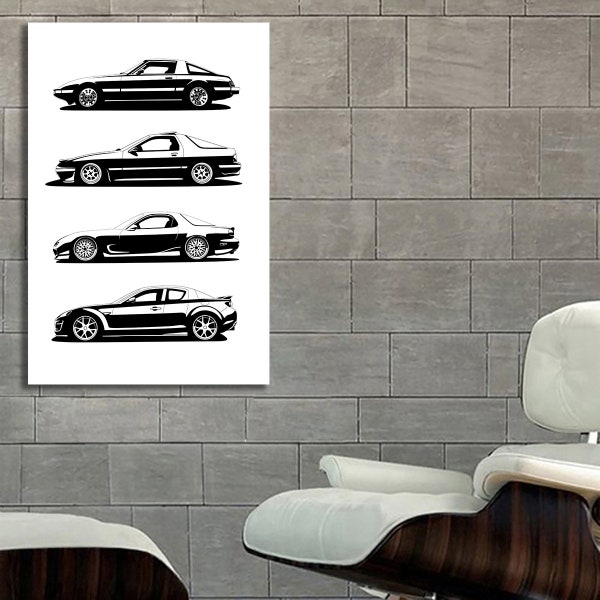 Mazda Rx7 Posters - Etsy