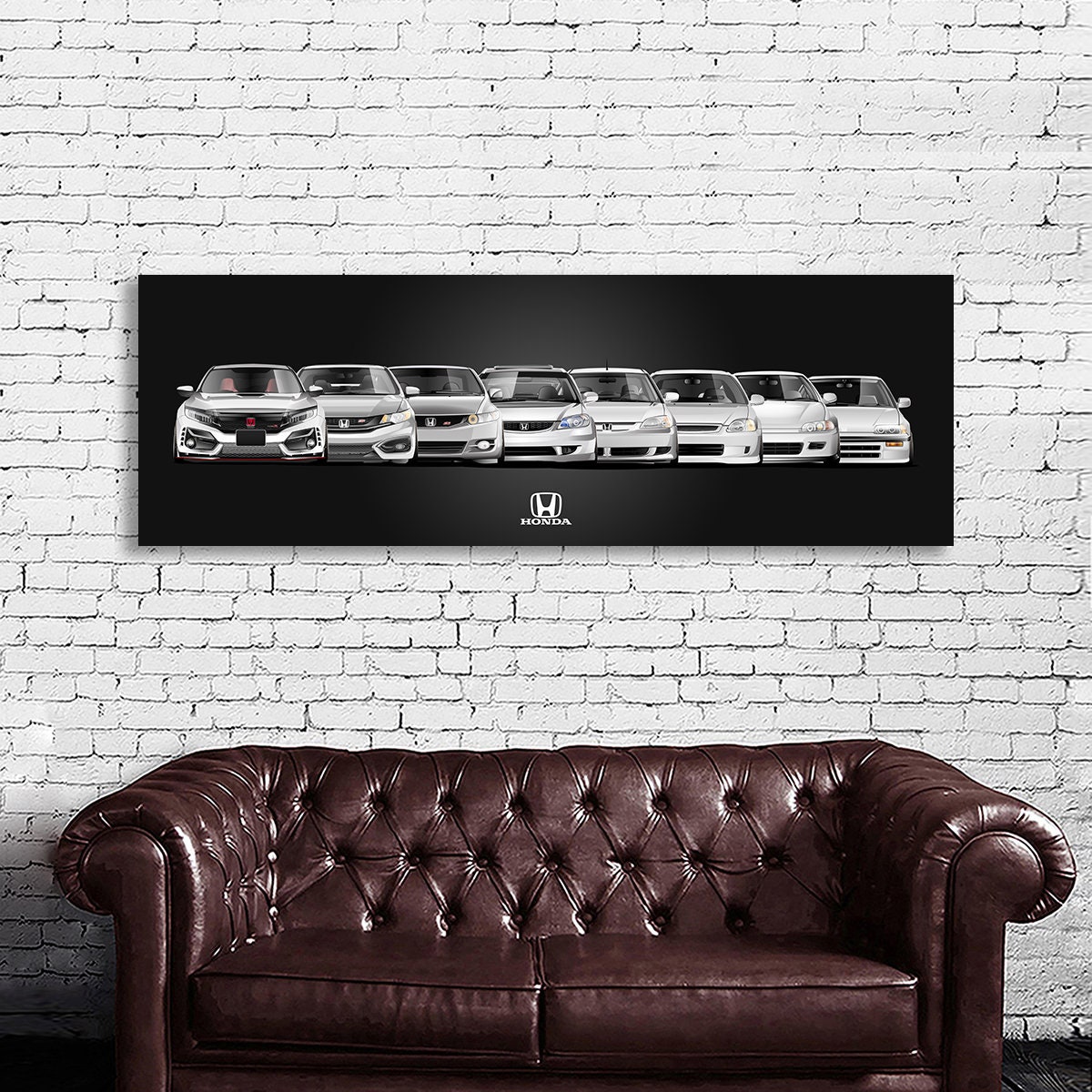 Car Automobile Art Honda Civic Evolution Poster and Canvas - Etsy