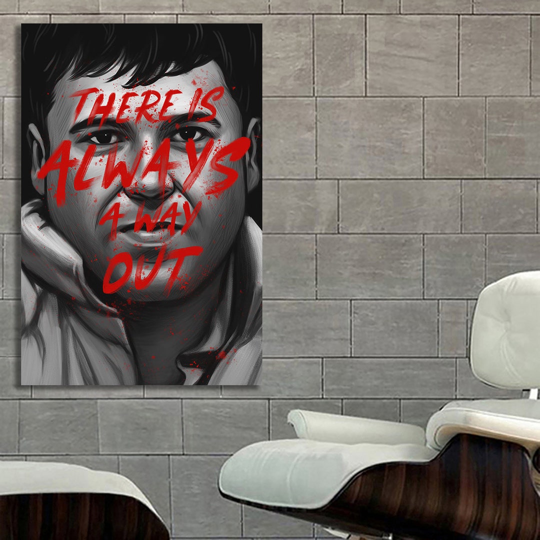 El Chapo Narco Gangster Mob Mafia Art Poster and Canvas 16gang - Etsy
