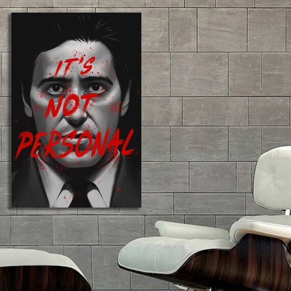 Godfather Gangster Mob Mafia Art Poster and Canvas 22gang | Etsy