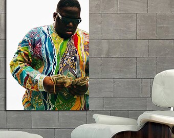 90s Rap Hip Hop Musician Music Art Poster and Canvas | Etsy