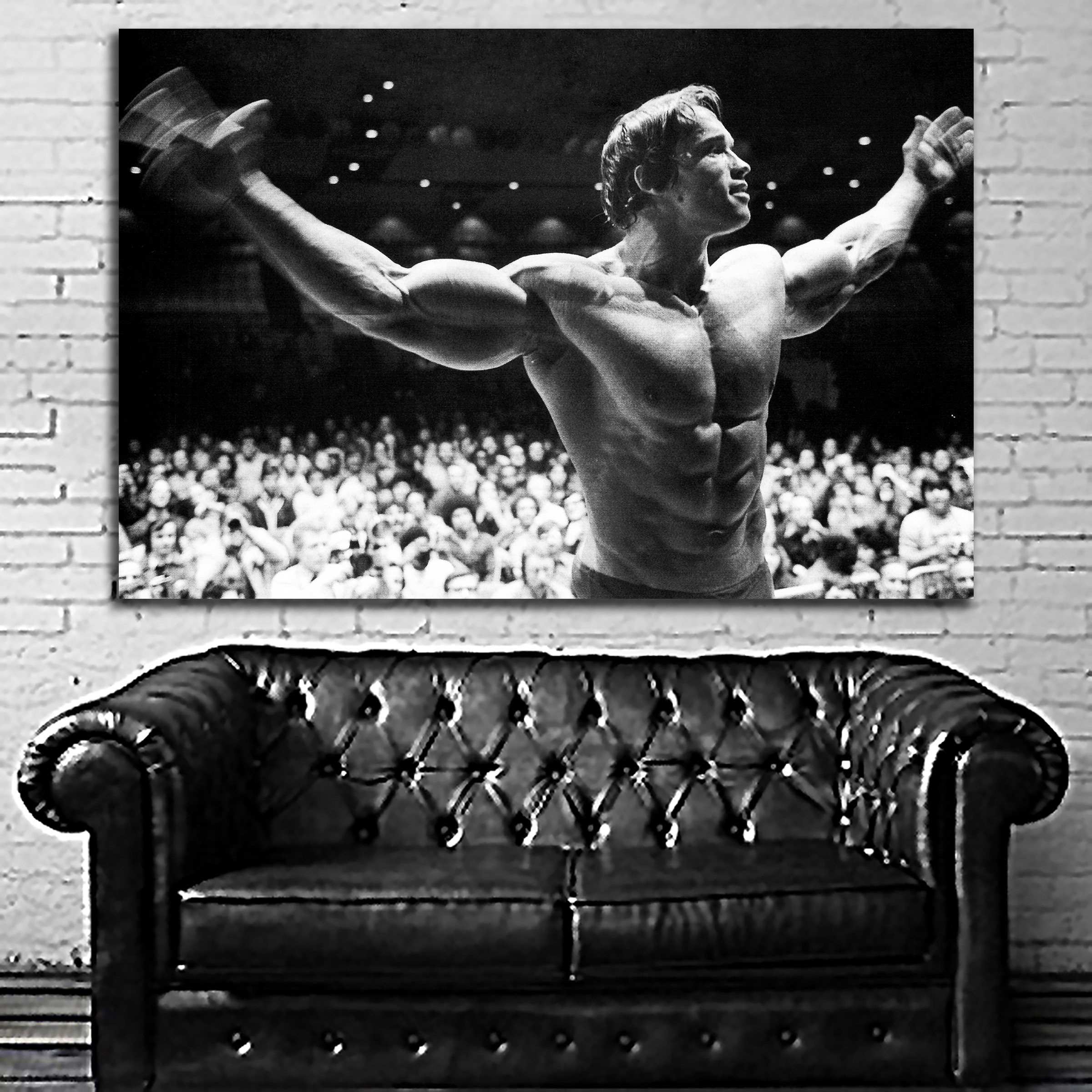 Arnold Schwarzenegger Enjoyment Poster