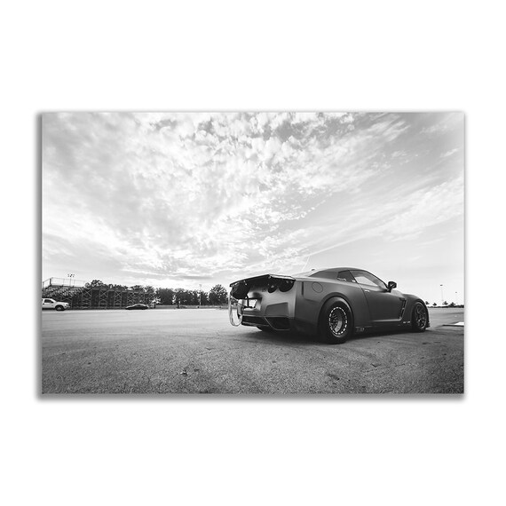 Car Automobile Art Nissan Skyline GTR Poster and Canvas - Etsy