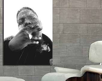 90s Rap Hip Hop Musician Music Art Poster and Canvas | Etsy