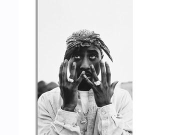 90s Rap Hip Hop Musician Music Art Poster and Canvas | Etsy