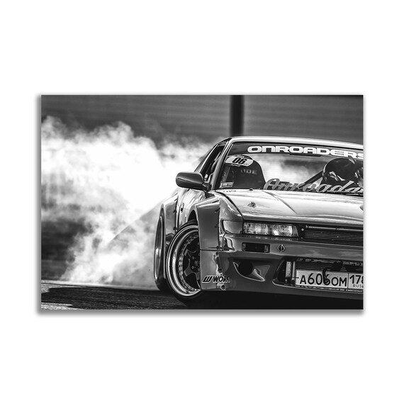 Car Automobile Art Nissan 240sx Silvia Poster and Canvas 03nis | Etsy
