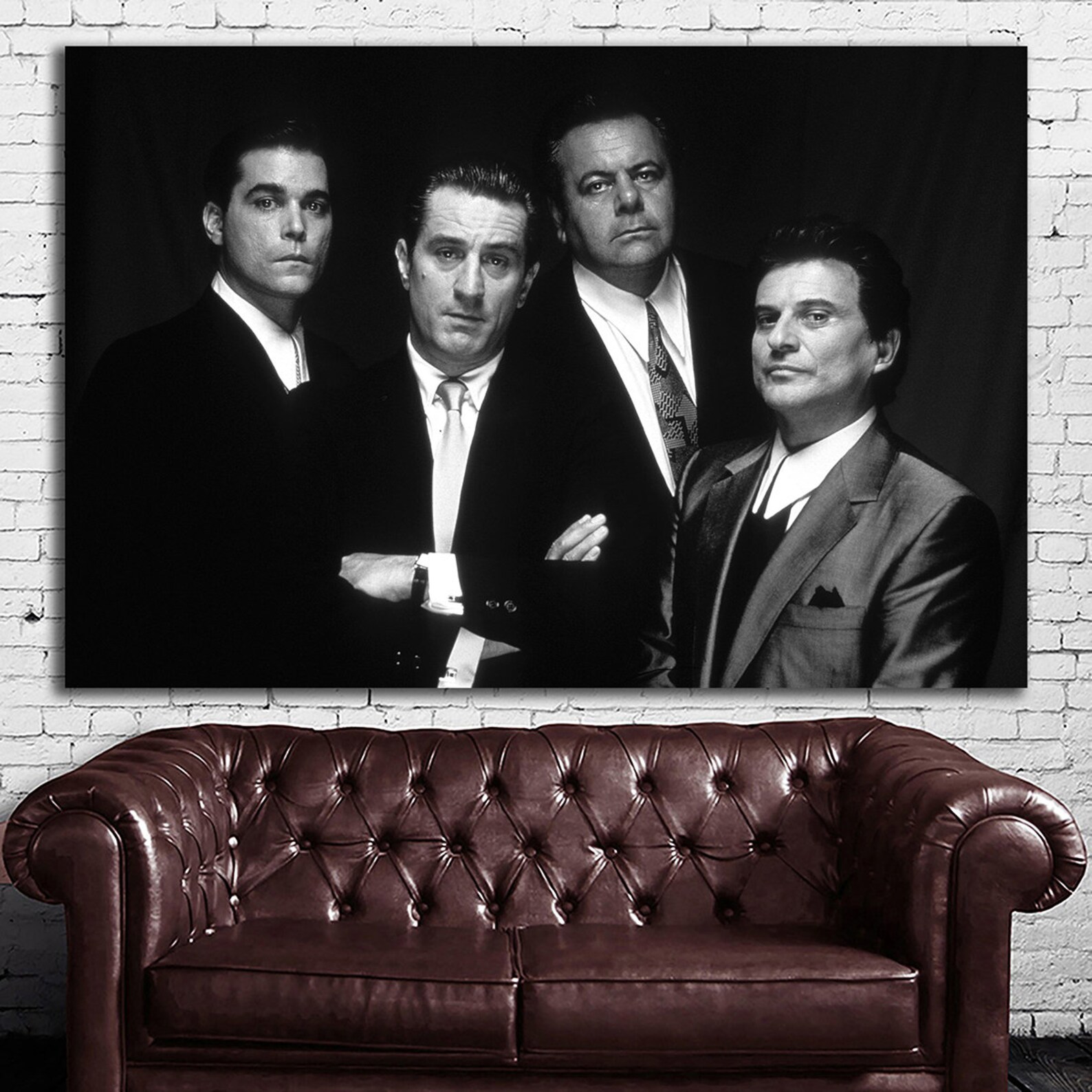 Movie Gangster Mafia Art Poster and Canvas - Etsy
