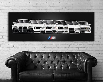 Bmw Evolution Poster | Etsy