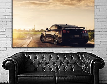 Nissan Gtr R35 Canvas - Etsy