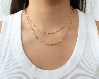 Rectangle Link Chain - Etsy