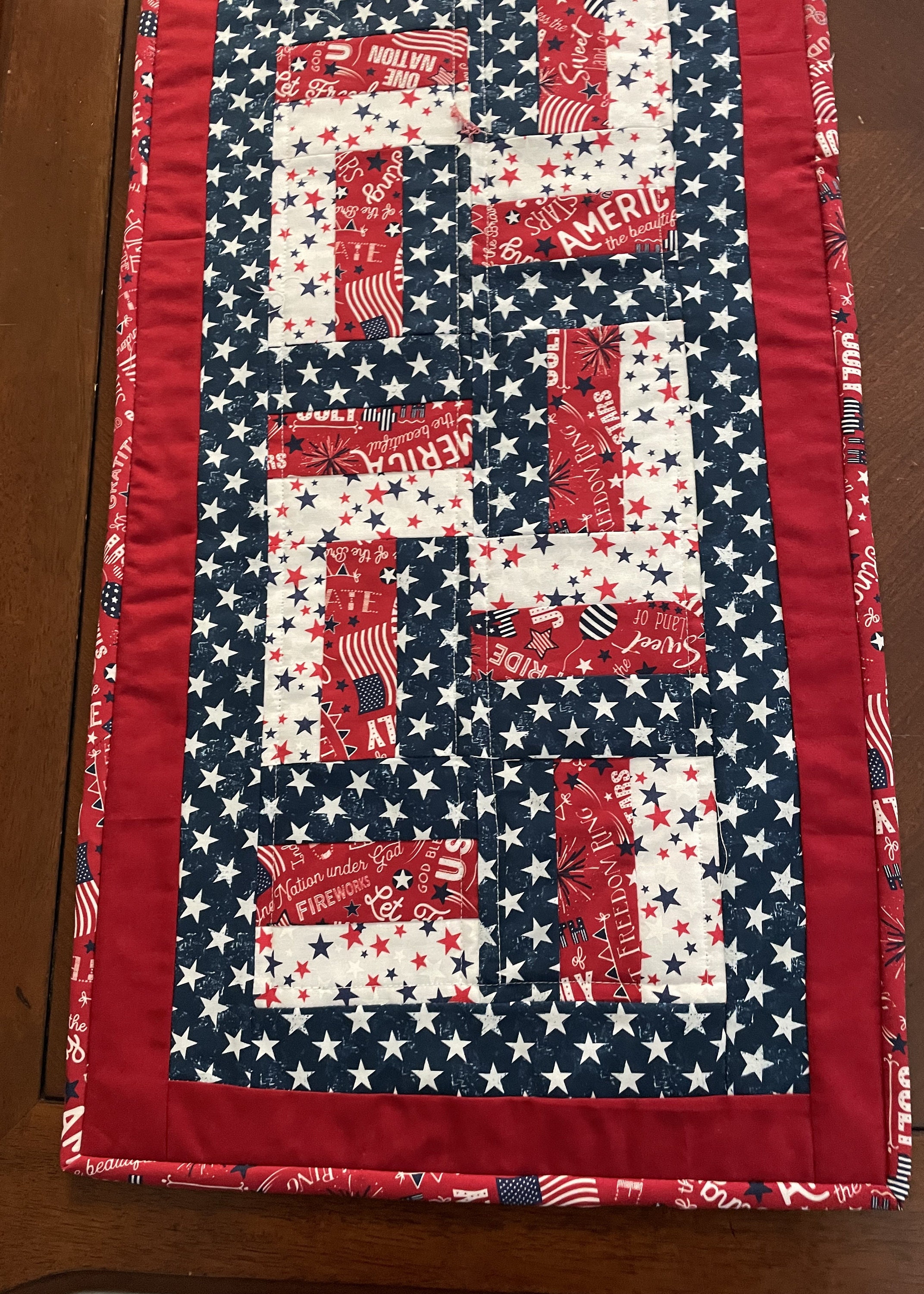 Fourth of July Table Runner, Patriotic Table Runner, Americana Table ...