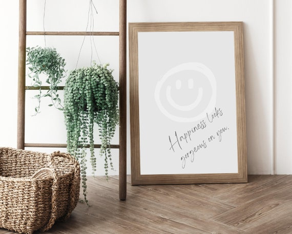 Digital Prints Motivational Girl Boss Office Wall Decor Etsy