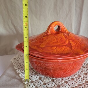 Vintage California Original Pottery 899 USA Covered Serving Bowl - Etsy