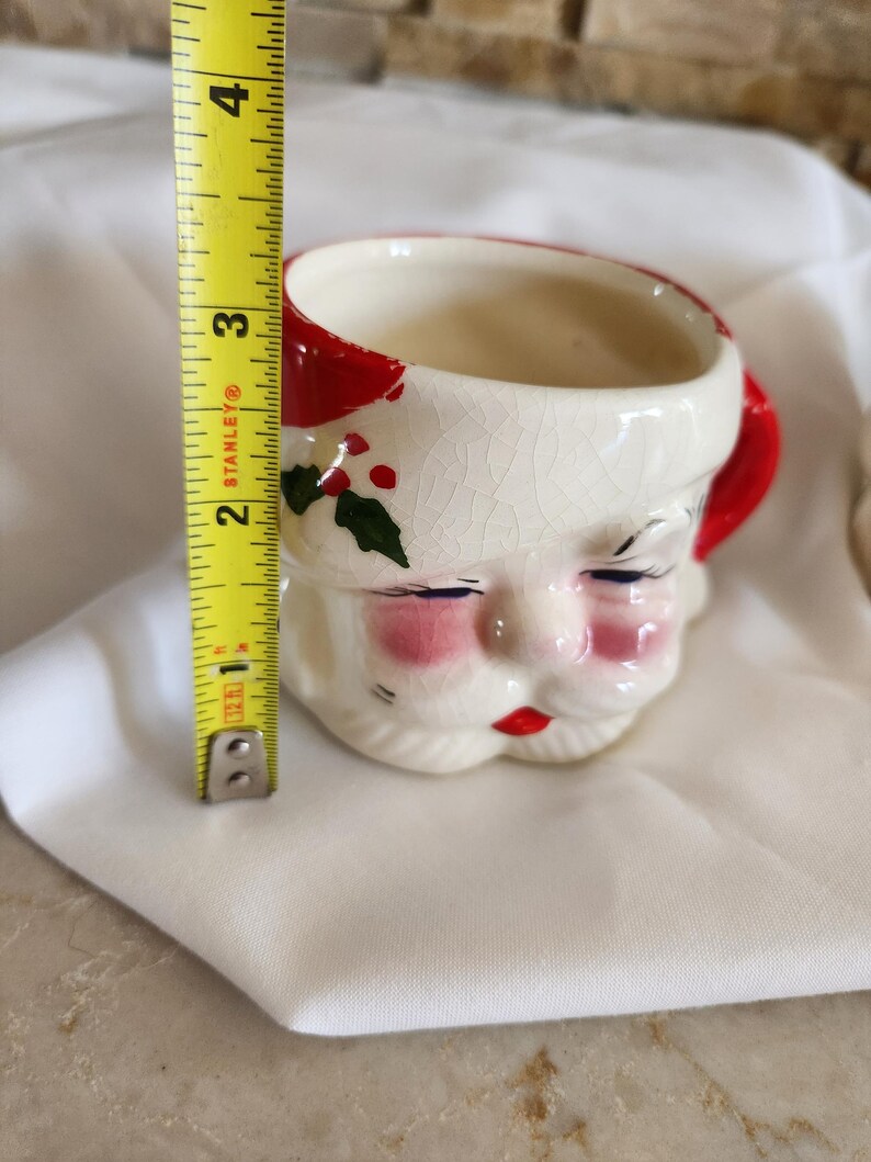 Vintage Santa Mugs Set of Two De Forest of California SENSATIONAL - Etsy