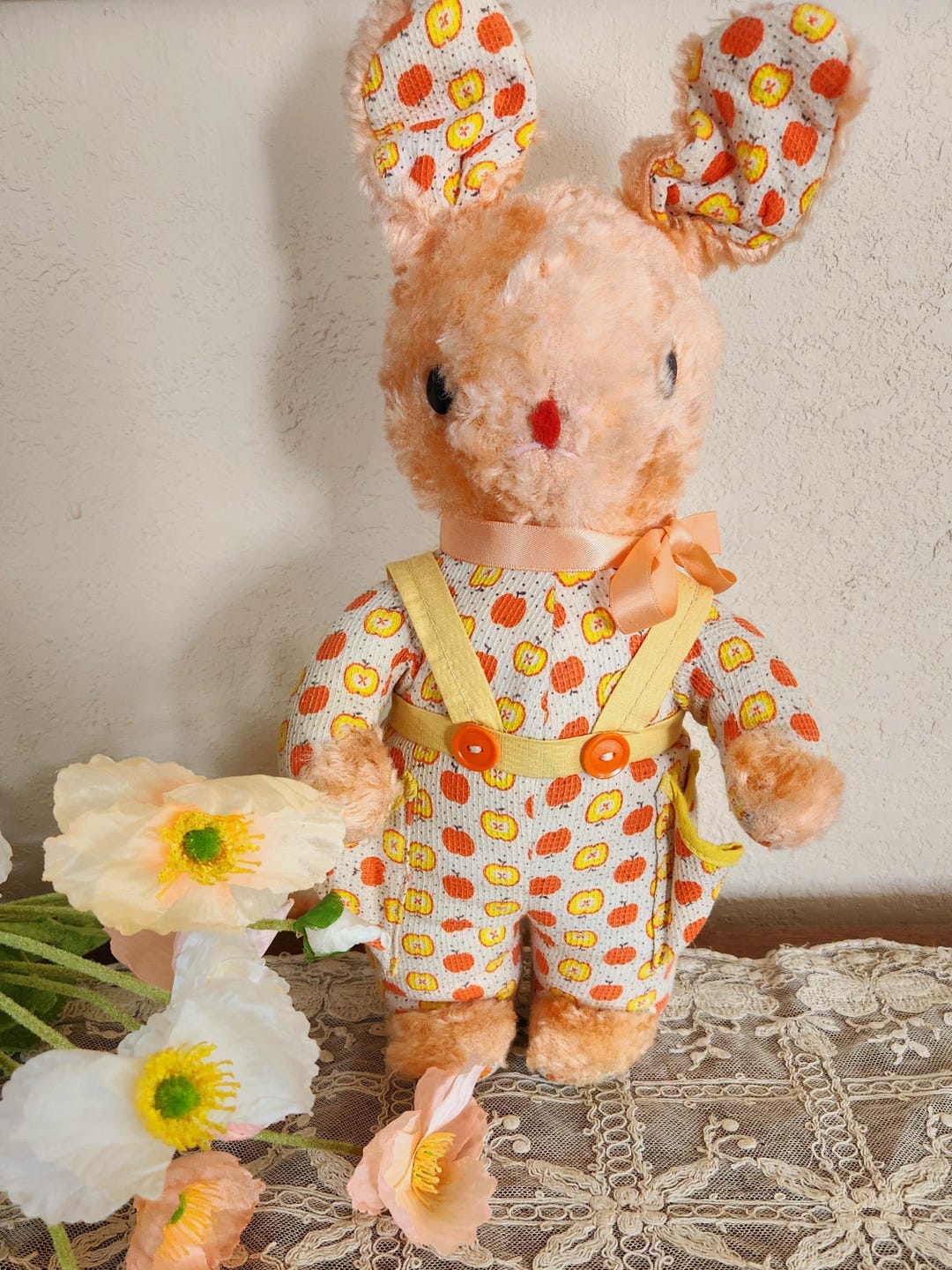 Vintage Stuffed Bunny Rabbit Gund Creations J Swedlin Inc Easter ...