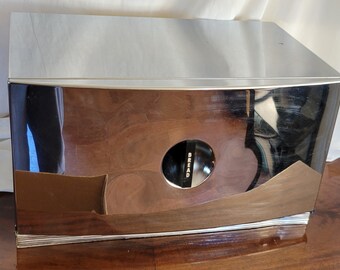 Chrome Bread Box - Etsy