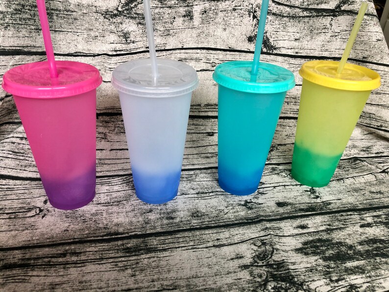 Color Changing BPA Free Cold Cups Soccer Color Changing Cups - Etsy