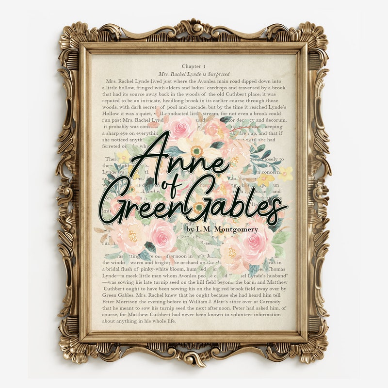 Anne of Green Gables Artwork - Etsy