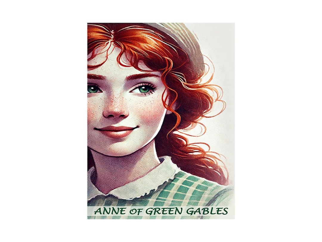 Anne of Green Gables Printable - Anne With an Wall Art - Digital ...