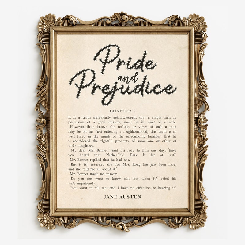 Jane Austen Poster - Etsy