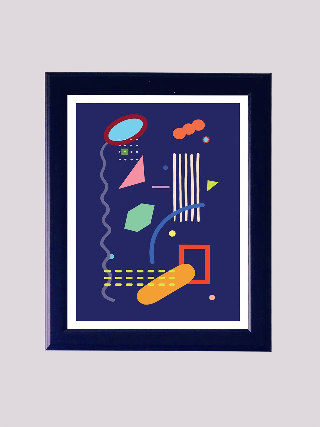 Art Print Poster Graphic Poster Geometry Bedroom Decor Wall Decor ...