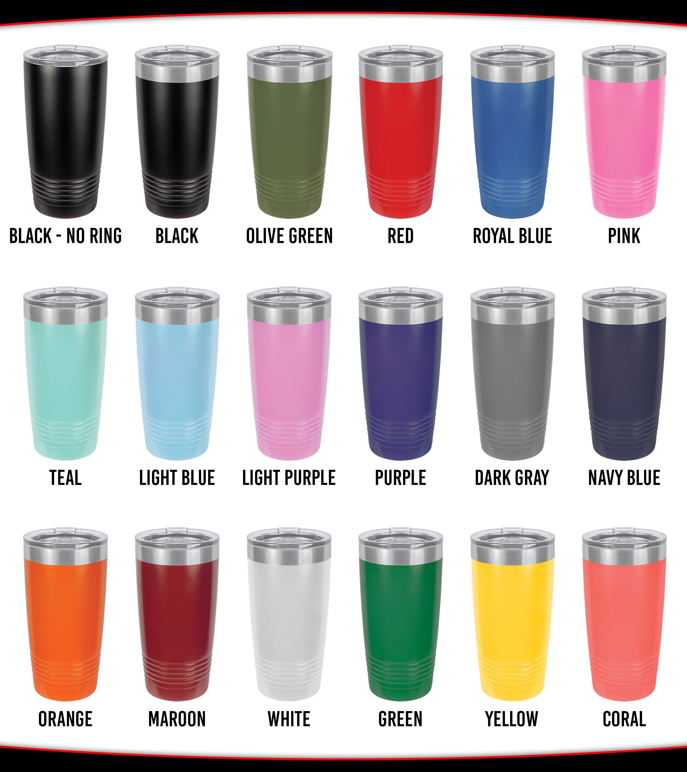 Army Wife Survival Cup | 20oz. Stainless Steel Polar Camel Tumbler ...