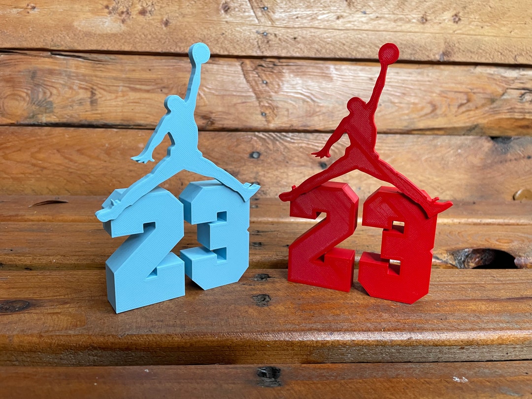 Air Jordan Jumpman 3D Print for Desk or Bookshelf - Etsy Denmark