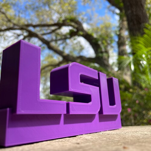 LSU Tigers Mini Pennants 4 X 9 Louisiana State - Etsy