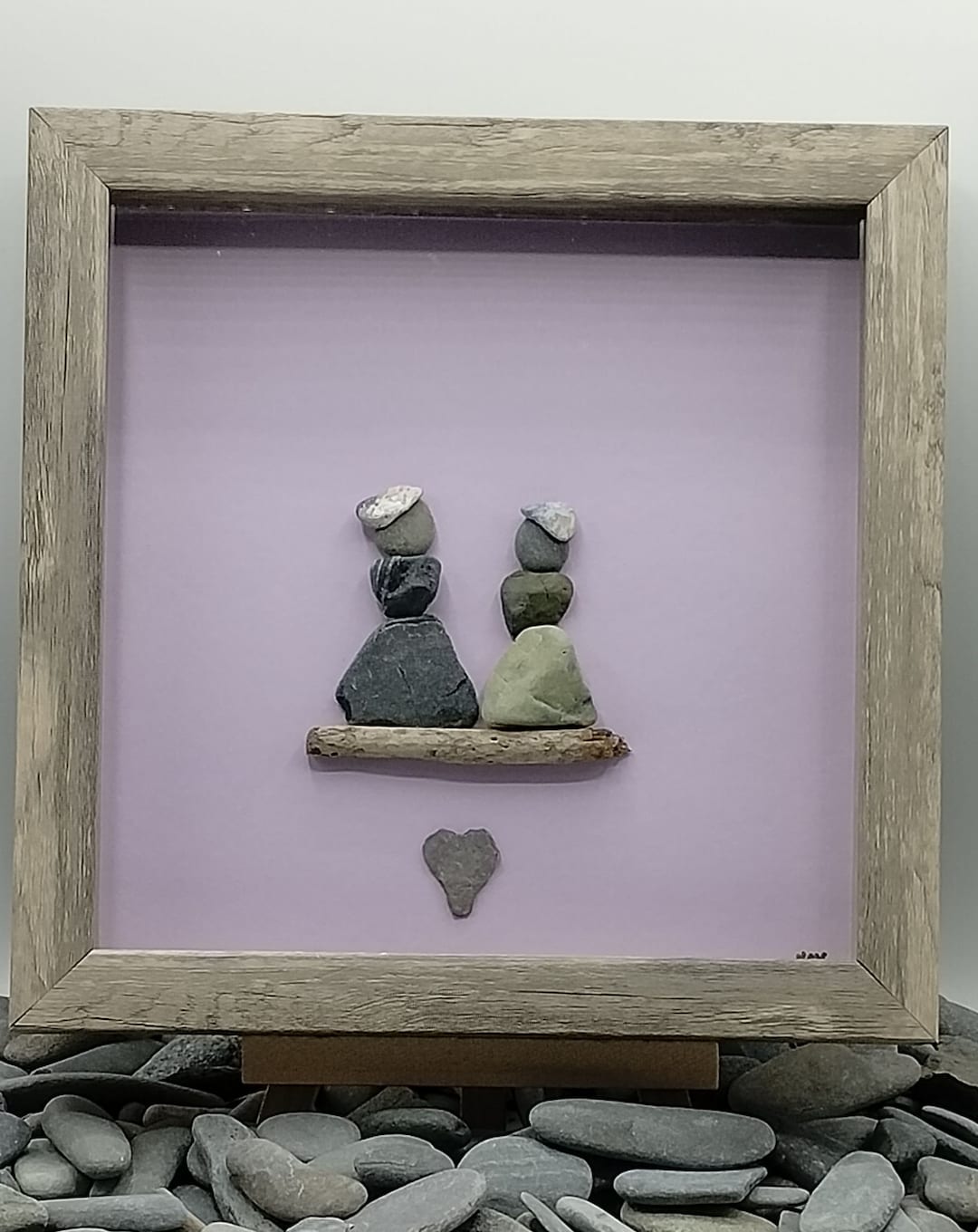 Friendship Pebble Art, Pebble Art Family, Pebble Art Gift for Friend ...