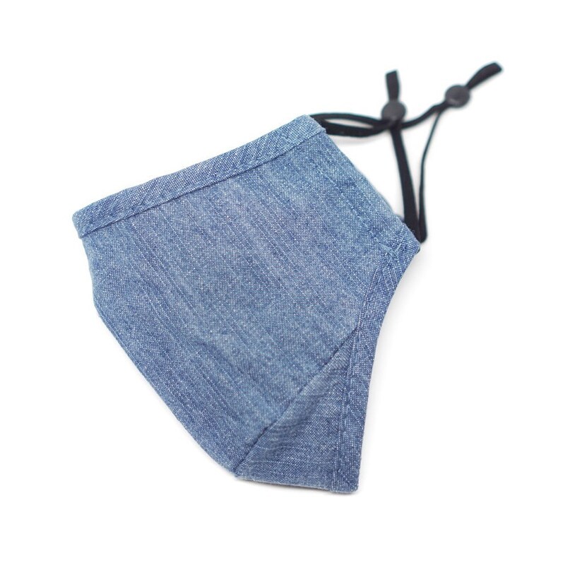Denim Face Mask - Etsy