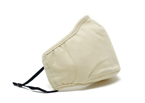 Adult Face Mask Beige | Etsy