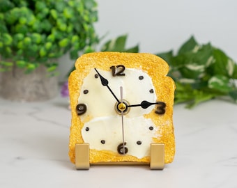Melted Butter Toast Clock - Etsy