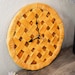 Apple Pie Clock - Etsy