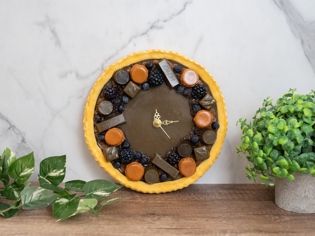 Double Chocolate Clock - Etsy