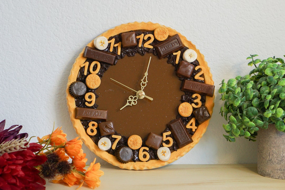 Chocolate Cookie Clock - Etsy