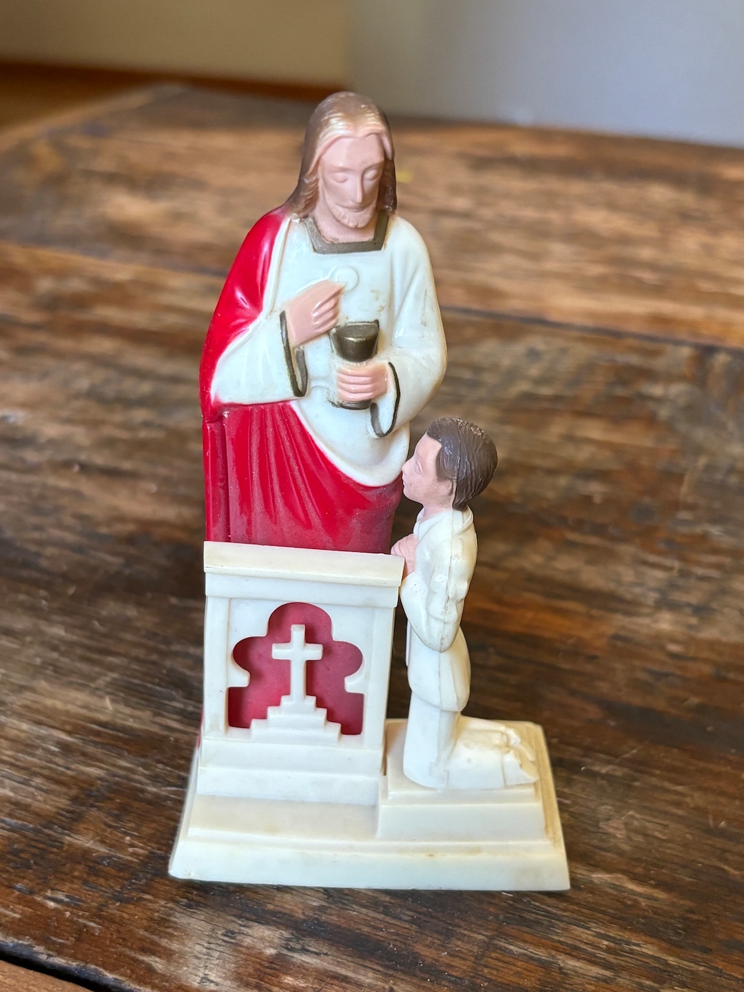 Vintage 1960s First Holy Communion Boy Plastic Statue Jesus - Etsy