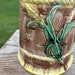 Antique 1870s Majolica Wheat Pitcher | Brown | Ironstone | Yellow ...