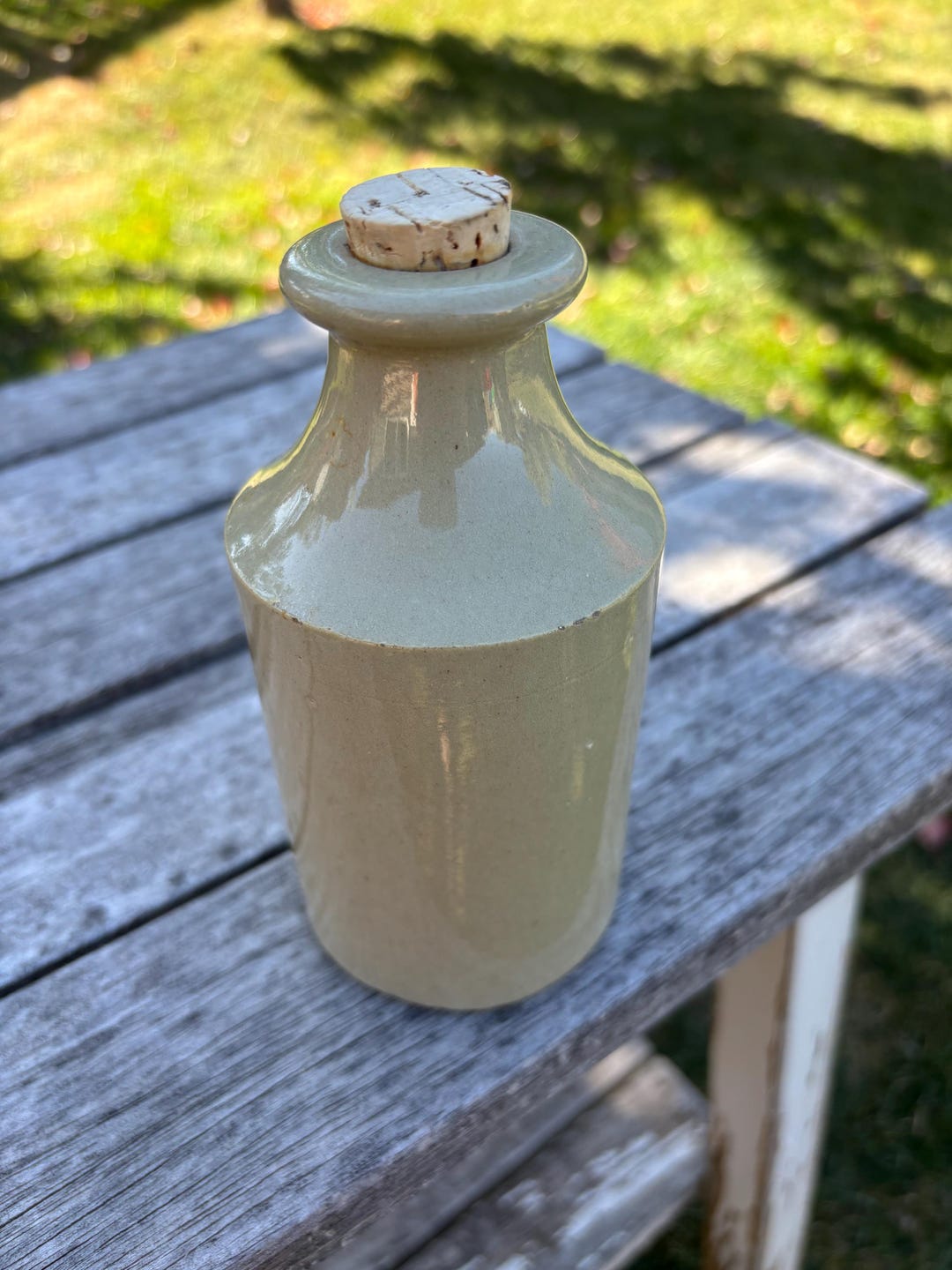 Antique Vintage Stoneware Ink Bottle | Home Decor | Shelf Decor ...