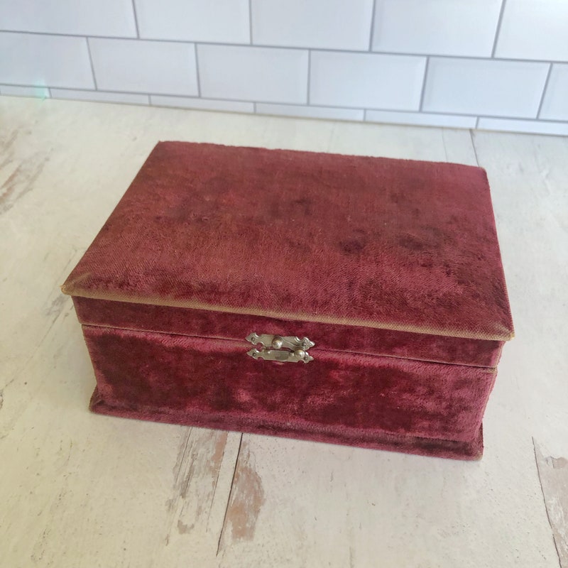 Velvet Jewelry Box - Etsy
