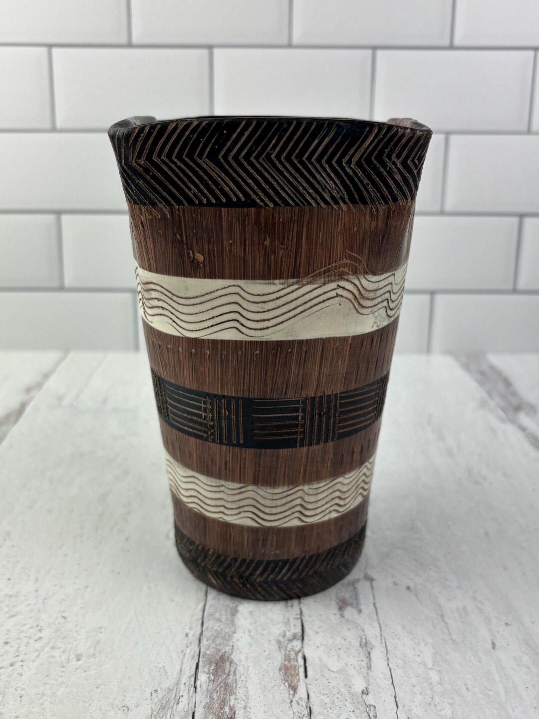 Vintage Redware Italian Pottery Vase | Italy | Home Decor | Pottery ...