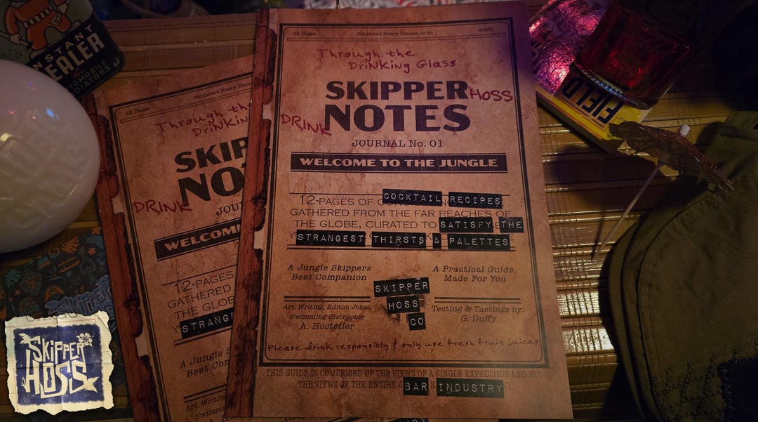 Skipper Drink Notes: Vol 1 - Etsy