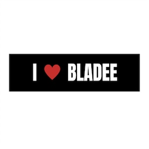 Bladee Bumper Sticker - Drain Gang Music Hyperpop Decal, Car Window ...