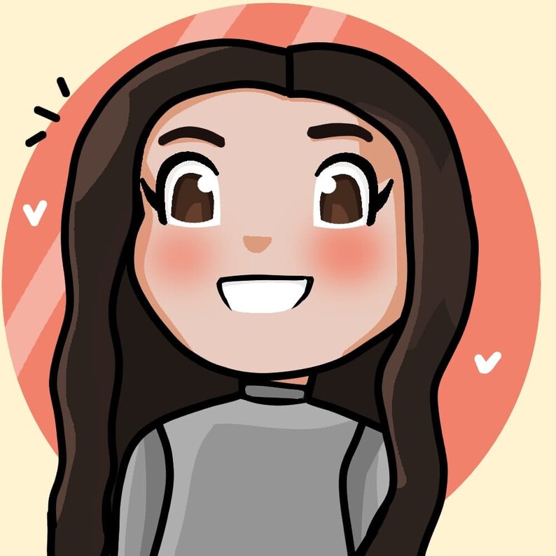 Custom Chibi Profile Picture - Etsy