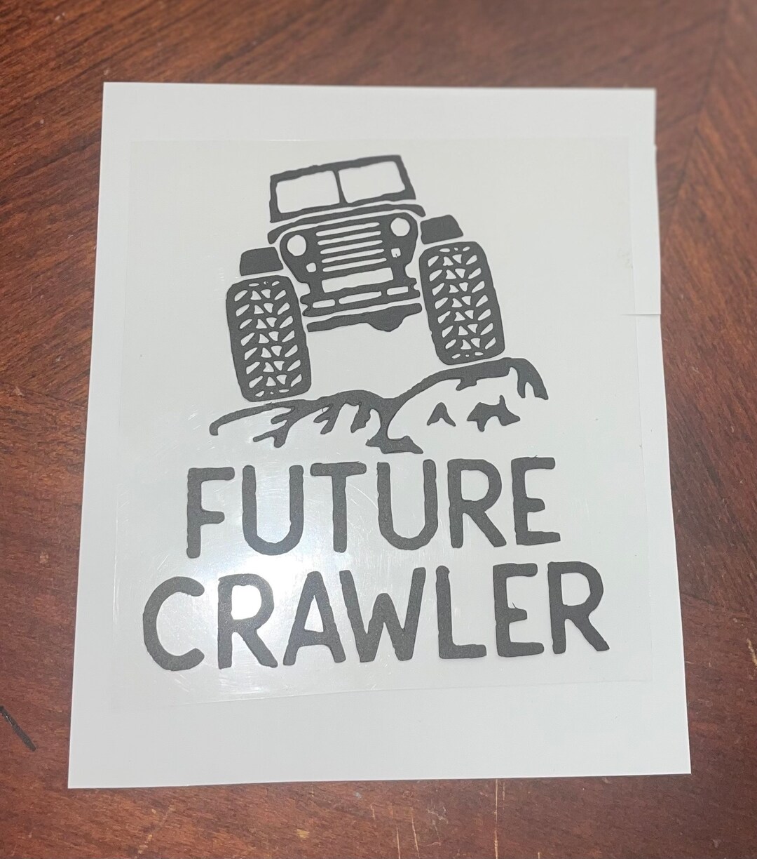Future Crawler Decal Multi Colors Black White Small Large Great for ...