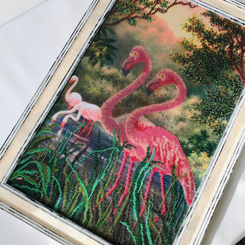 Beaded Artwork - Etsy