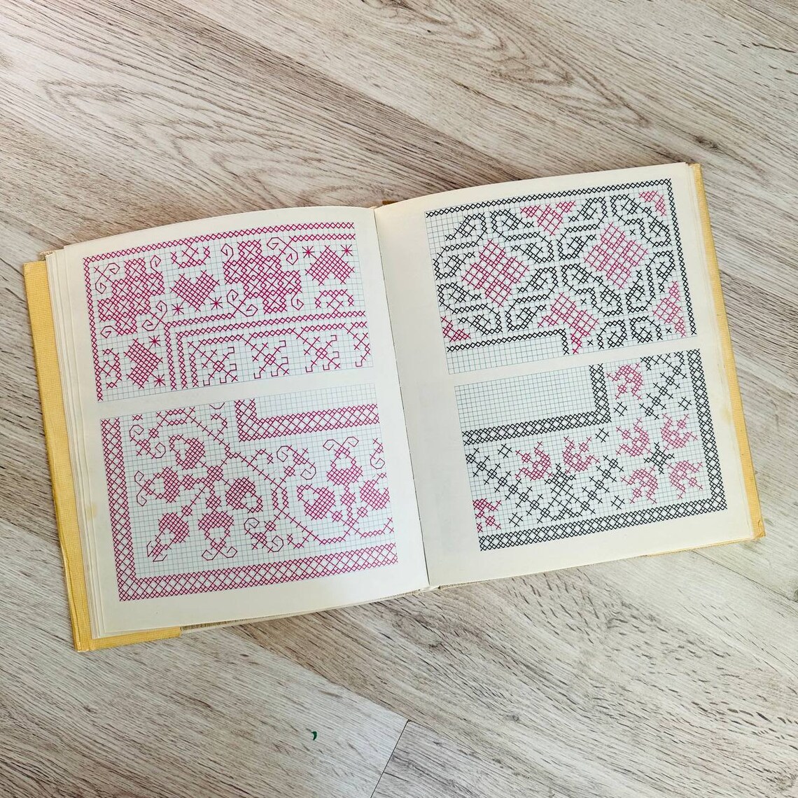 Folk Embroidery Techniques and Patterns Vintage Book Marta - Etsy
