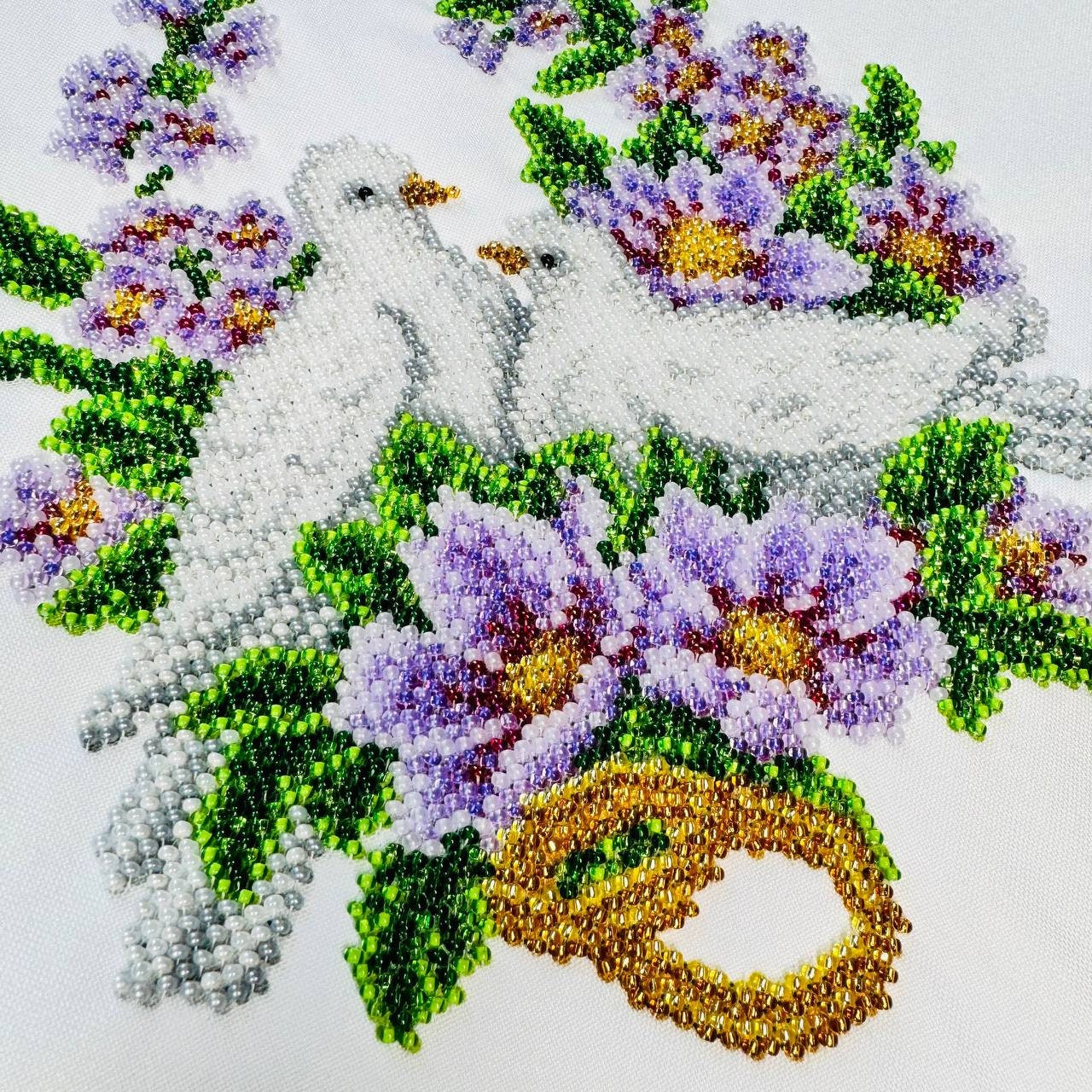Ukranian Beaded Towel, Wedding Gift, Ukranian Hand Embroidered Wedding ...