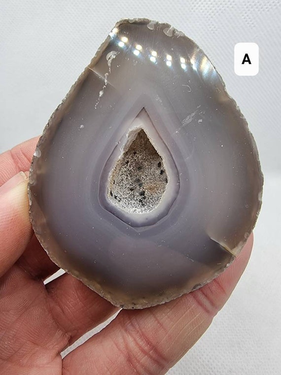 Rocks & Geodes Home & Living Geode Brazilian polished 3” rock mineral ...